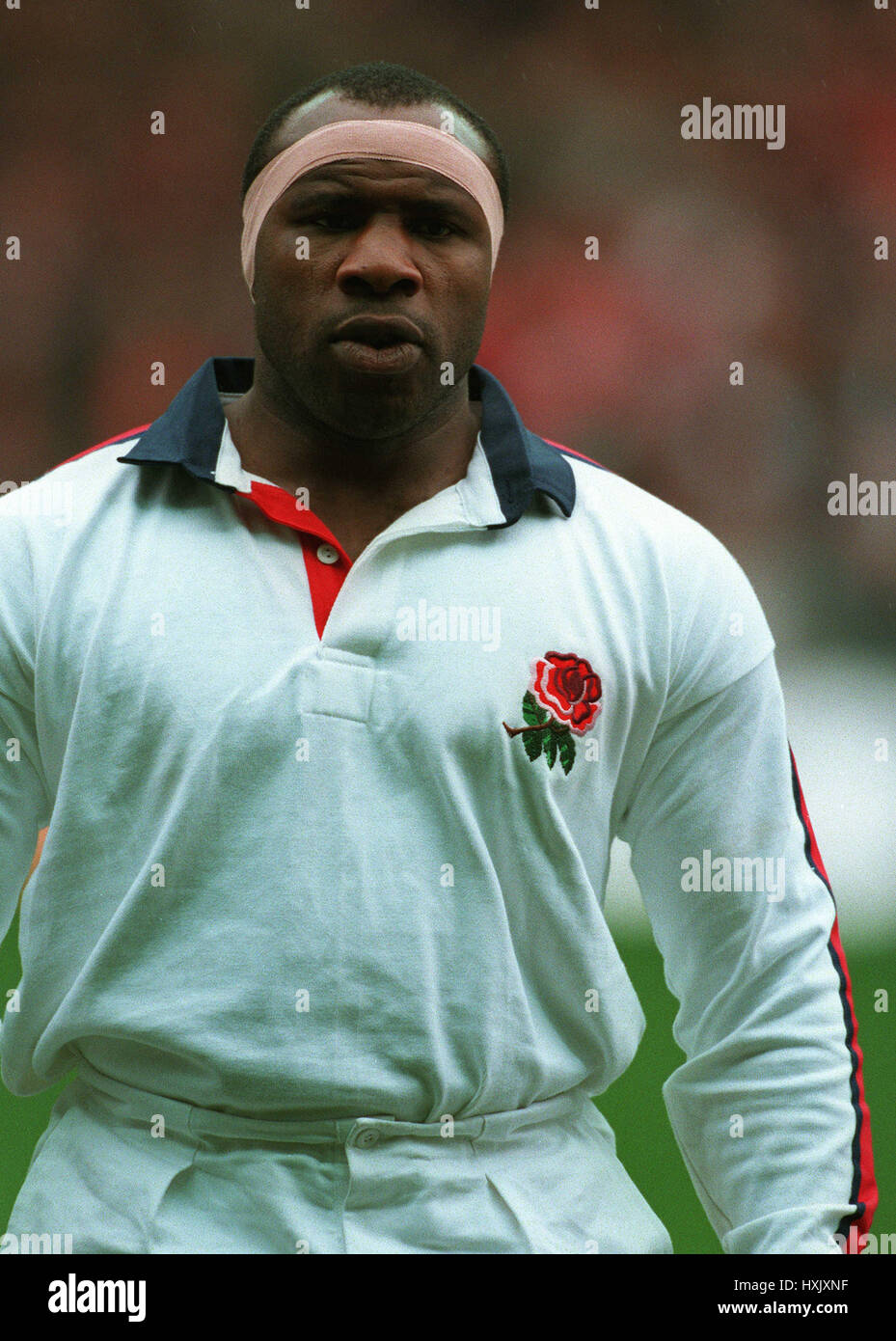 VICTOR UBOGU ENGLAND & BATH RU 28 February 1995 Stock Photo - Alamy