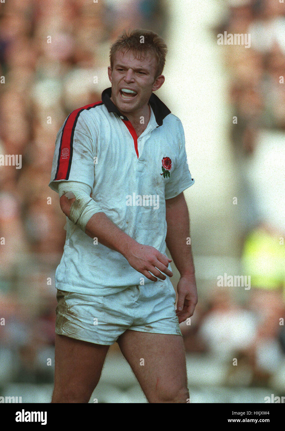 TIM RODBER ENGLAND & NORTHAMPTON RU 13 February 1995 Stock Photo - Alamy