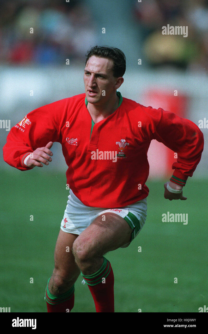 RUPERT MOON WALES RUGBY UNION 01 April 1993 Stock Photo - Alamy