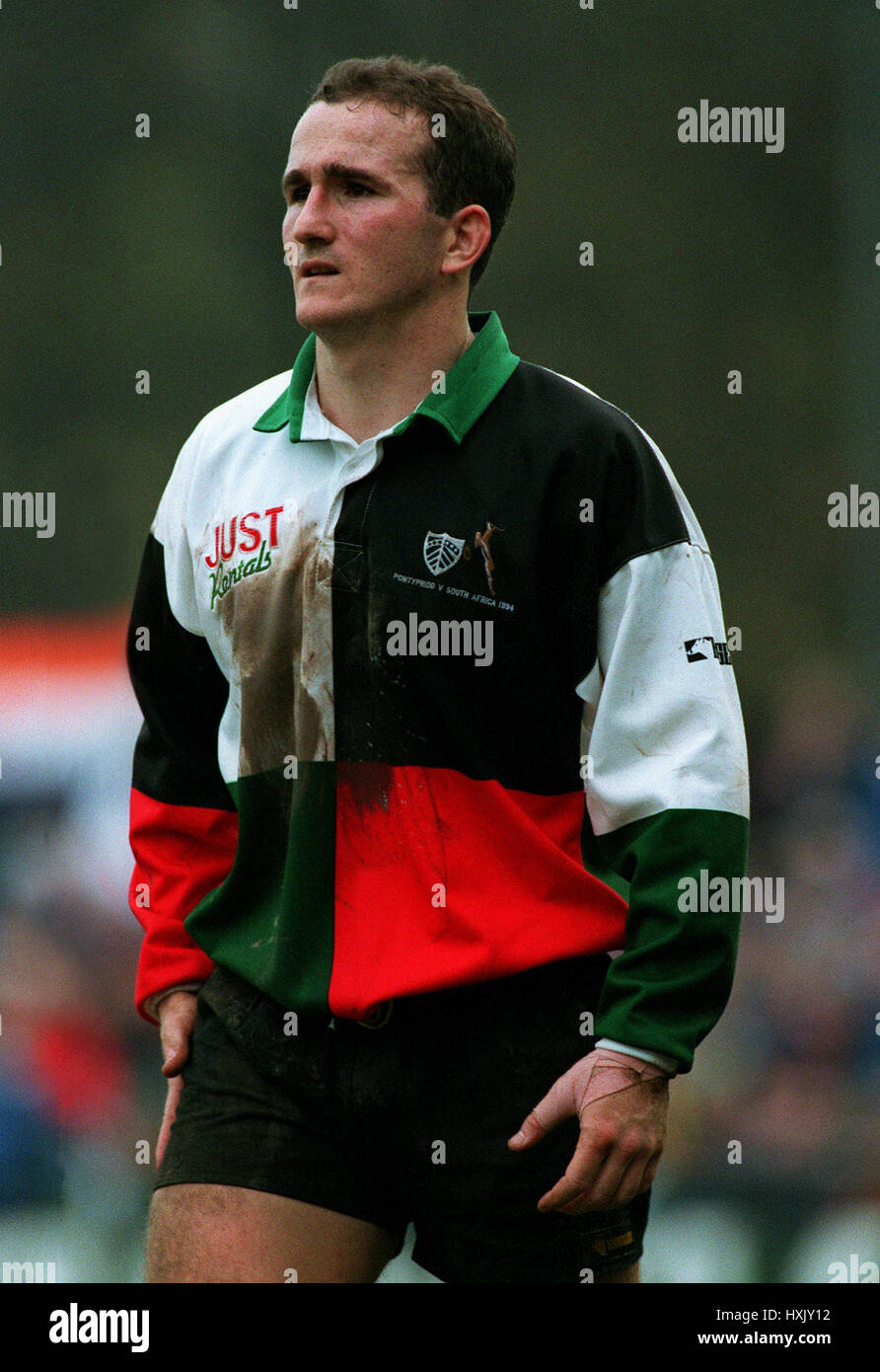 PAUL JOHN PONTYPRIDD RFC 23 November 1994 Stock Photo - Alamy