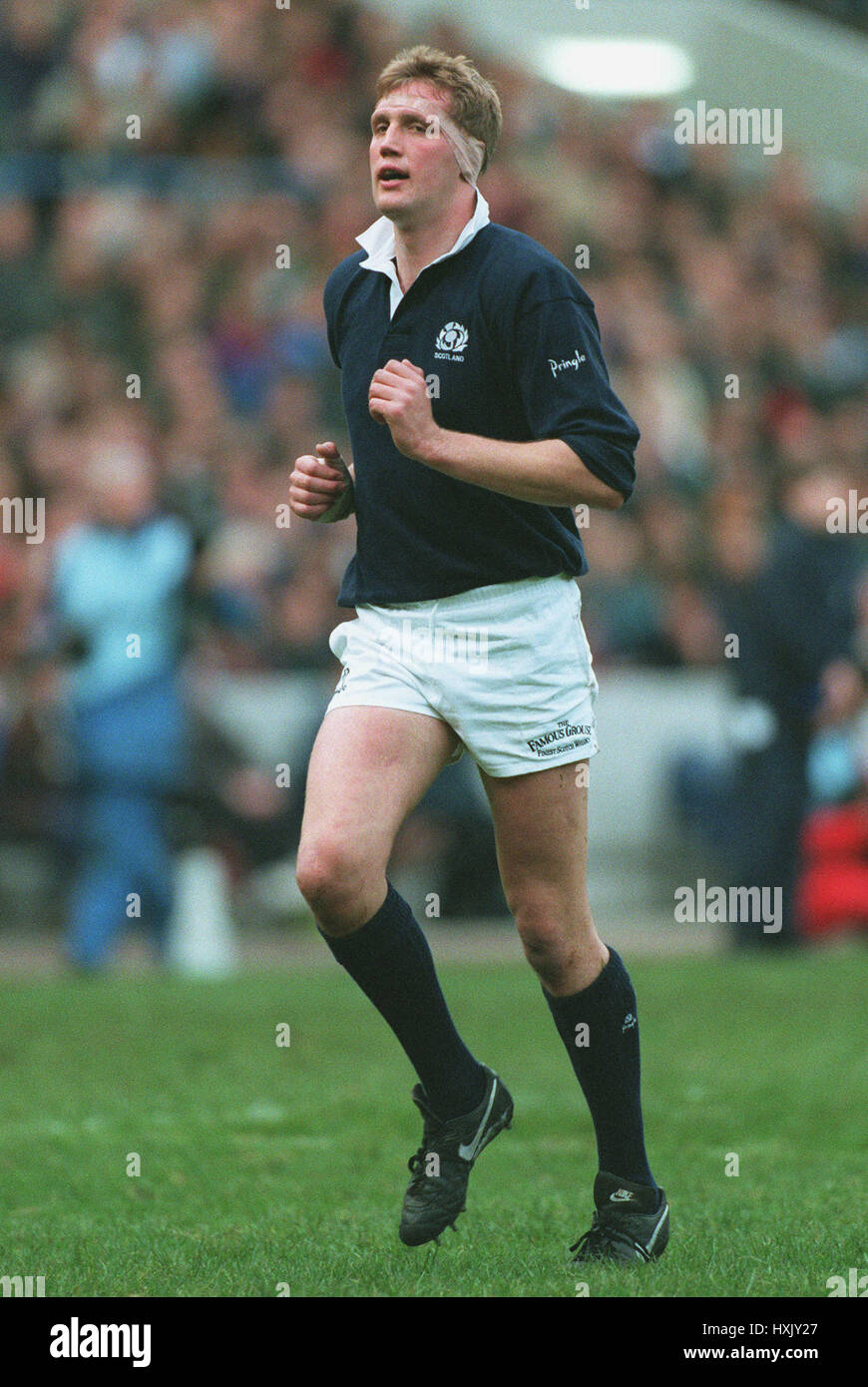 GEORGE WEIR SCOTLAND & MELROSE RU 21 November 1994 Stock Photo - Alamy