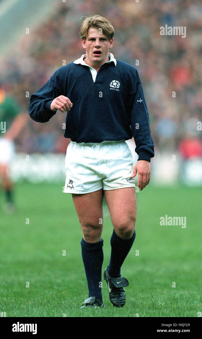 ANDREW SHIEL SCOTLAND & MELROSE RU 21 November 1994 Stock Photo - Alamy