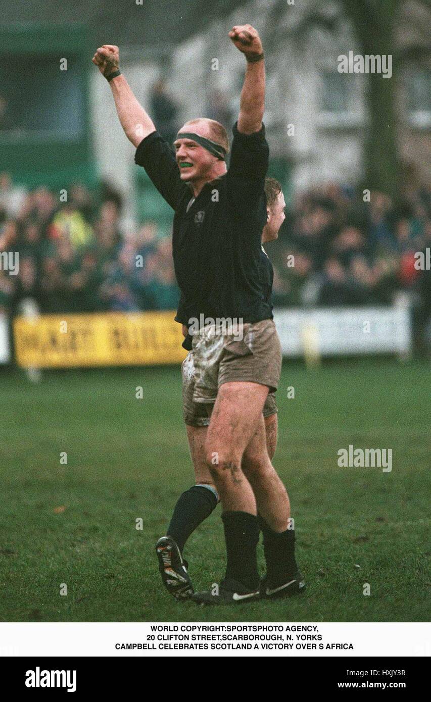 STEWART CAMPBELL SCOTLAND & DUNDEE RU 10 November 1994 Stock Photo - Alamy
