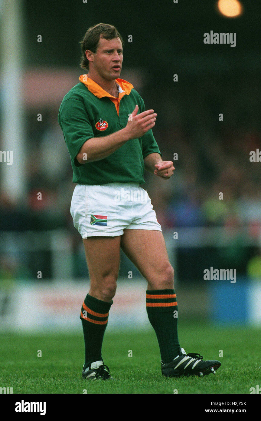 CHRIS BADENHORST SOUTH AFRICA RU 31 October 1994 Stock Photo - Alamy