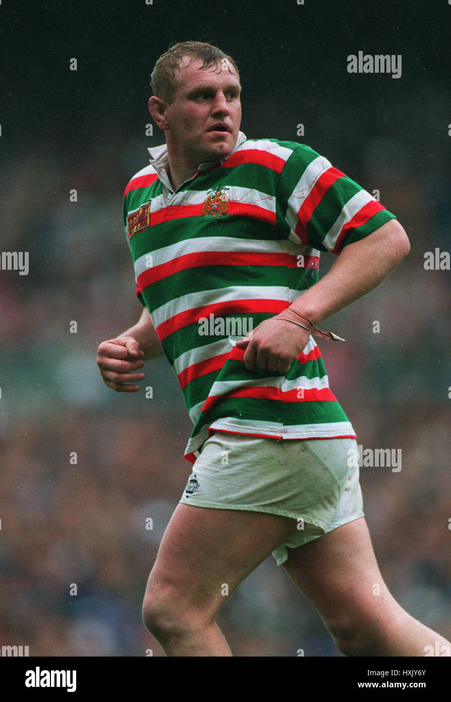 Dean richards of leicester hi-res stock photography and images - Alamy