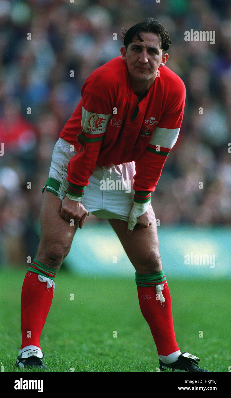 RUPERT MOON WALES RUGBY UNION 11 April 1994 Stock Photo - Alamy
