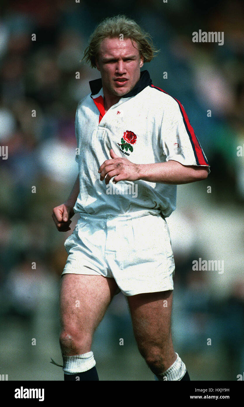 NEIL BACK ENGLAND & LEICESTER RU 20 March 1994 Stock Photo - Alamy