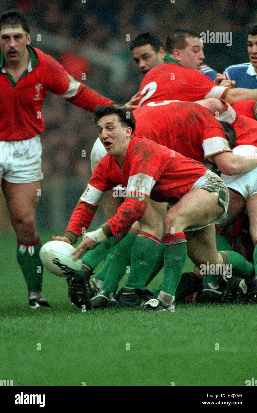 RUPERT MOON WALES RUGBY UNION 26 February 1994 Stock Photo - Alamy