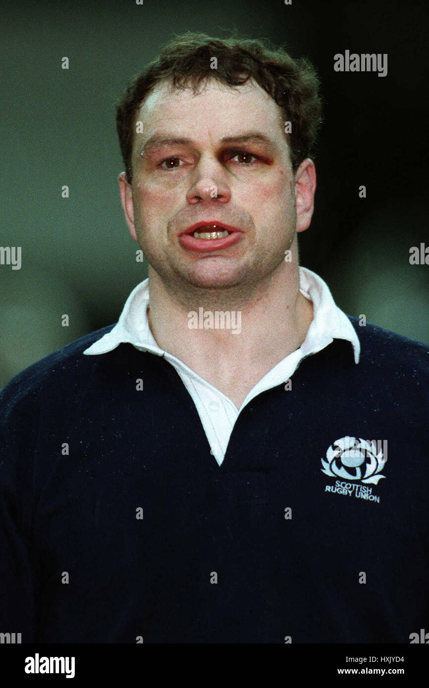 KENNETH MILNE SCOTLAND & HERIOTS F.P. RU 19 January 1994 Stock Photo ...