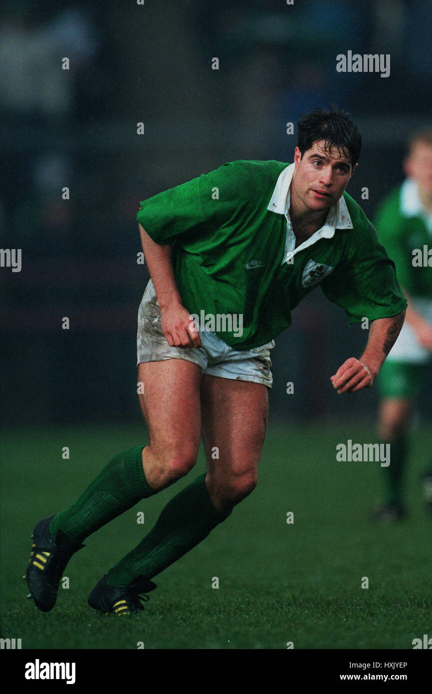 VINCENT CUNNINGHAM IRELAND & ST MARYS COLLEGE RU 10 January 1994 Stock ...