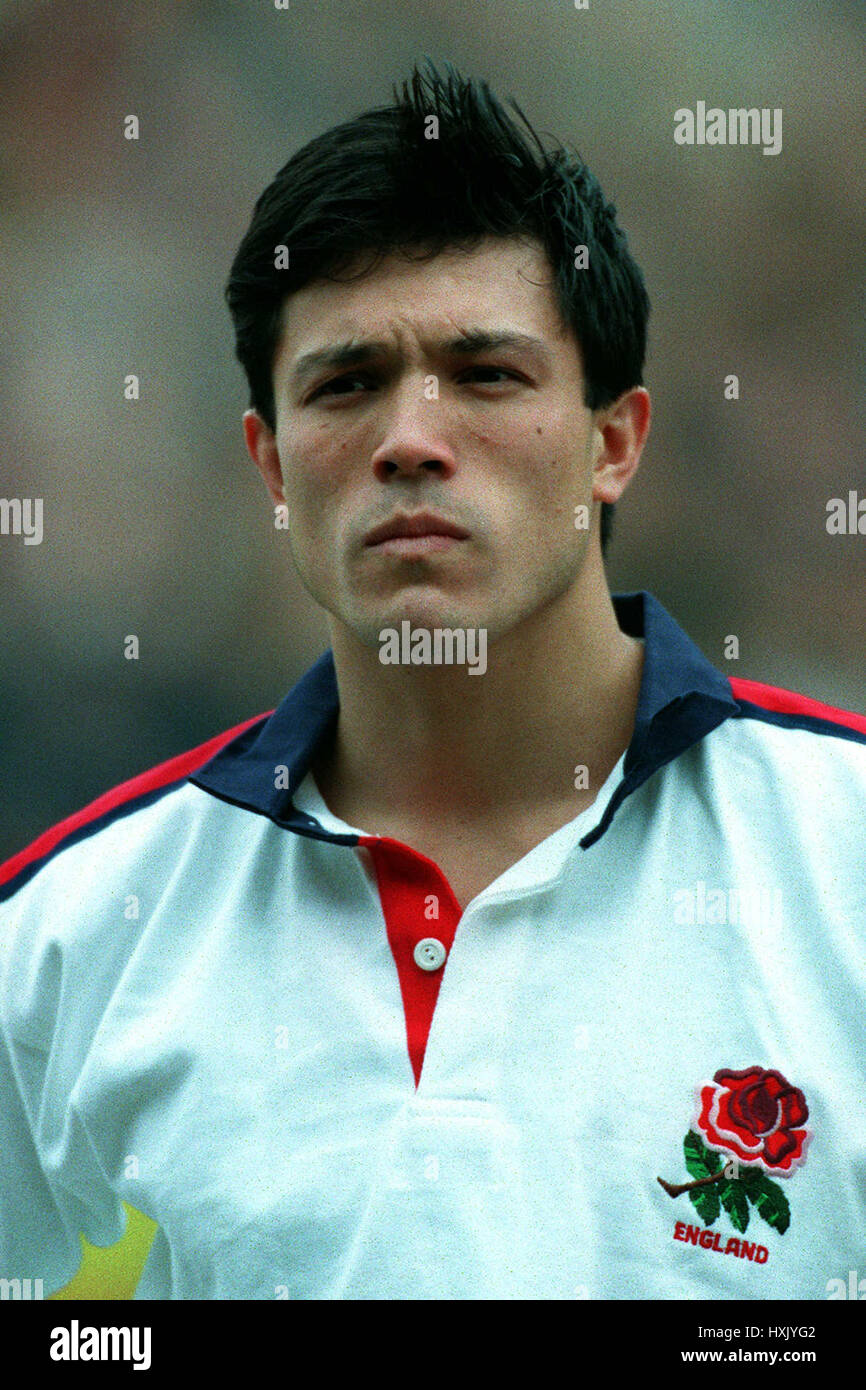 TONY UNDERWOOD ENGLAND & LEICESTER RU 17 December 1993 Stock Photo - Alamy