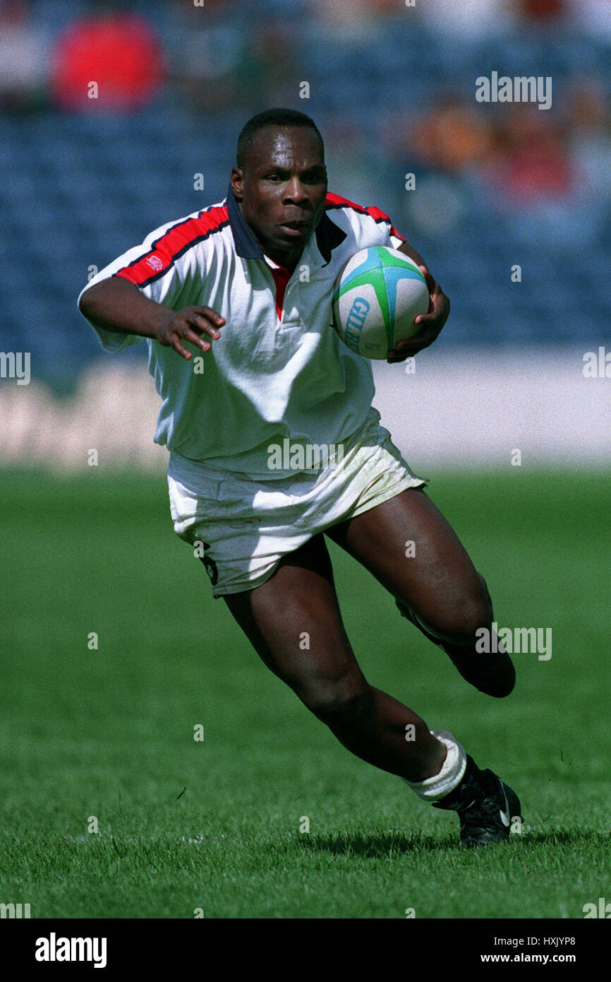 ADEDAYO ADEBAYO ENGLAND RU 19 April 1993 Stock Photo - Alamy