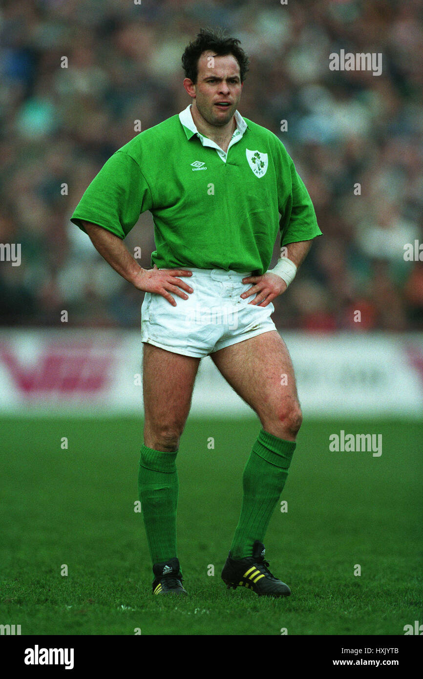 WILLIAM MCBRIDE IRELAND & MALONE RU 22 February 1993 Stock Photo - Alamy