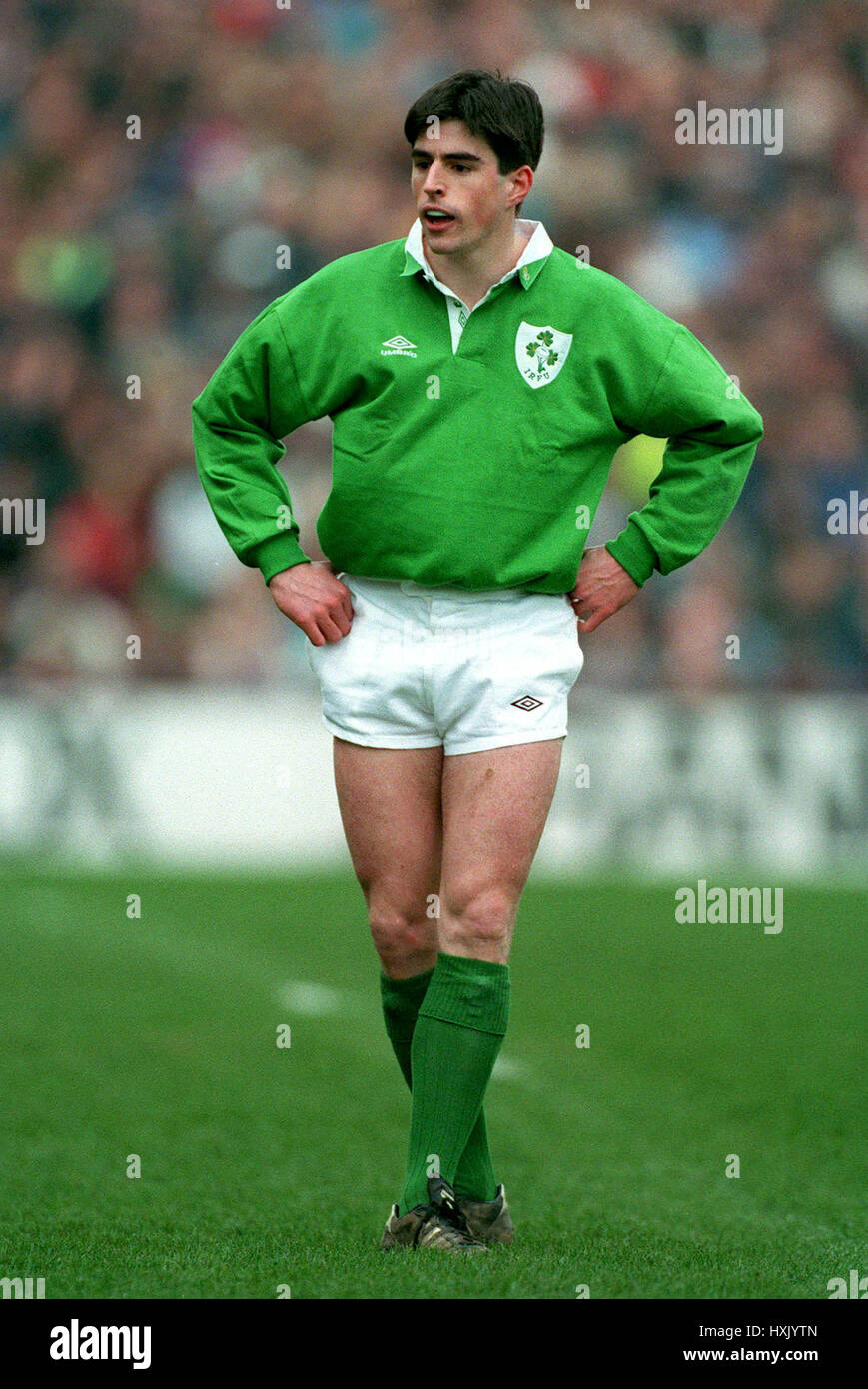 NIALL MALONE IRELAND & OXFORD UNIVERSITY RU 22 February 1993 Stock ...