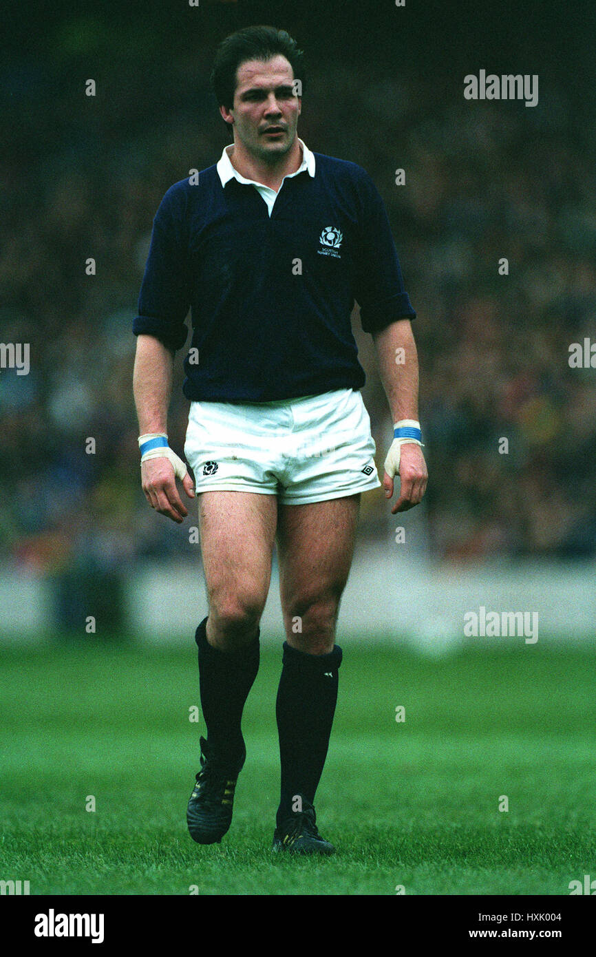 IAIN MORRISON SCOTLAND & LONDON SCOTTISH RU 18 January 1993 Stock Photo ...