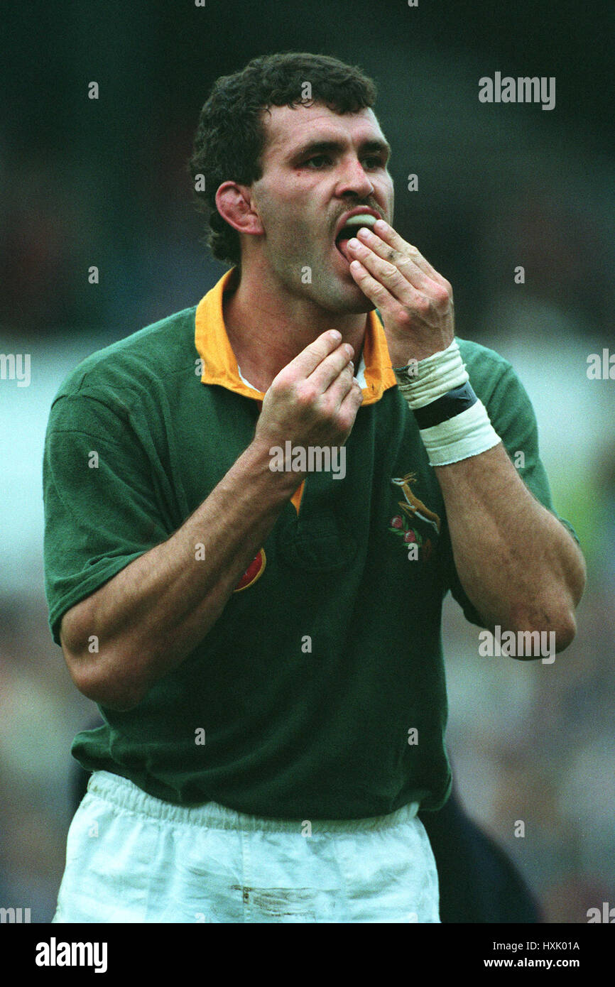 JAN MCDONALD SOUTH AFRICA RU 05 November 1992 Stock Photo - Alamy
