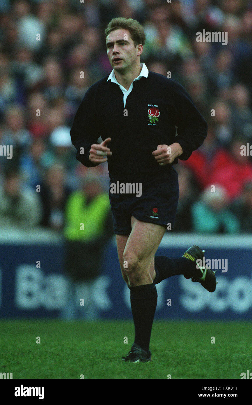 IAN BATES MIDLANDS & LEICESTER RU 05 November 1992 Stock Photo - Alamy