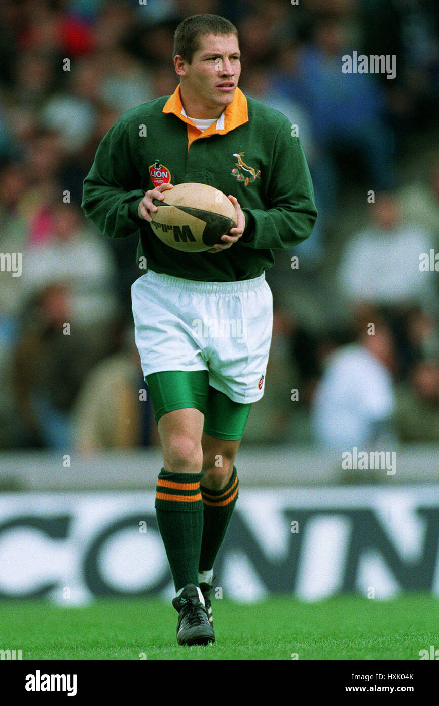JAMES SMALL SOUTH AFRICA RU 21 October 1992 Stock Photo - Alamy