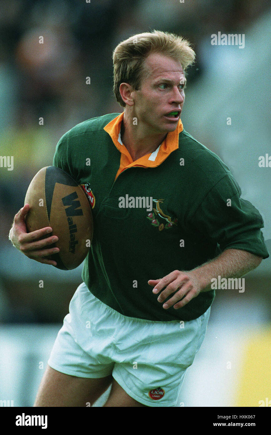 Naas Botha Naas Sports Hero Rugby Players
