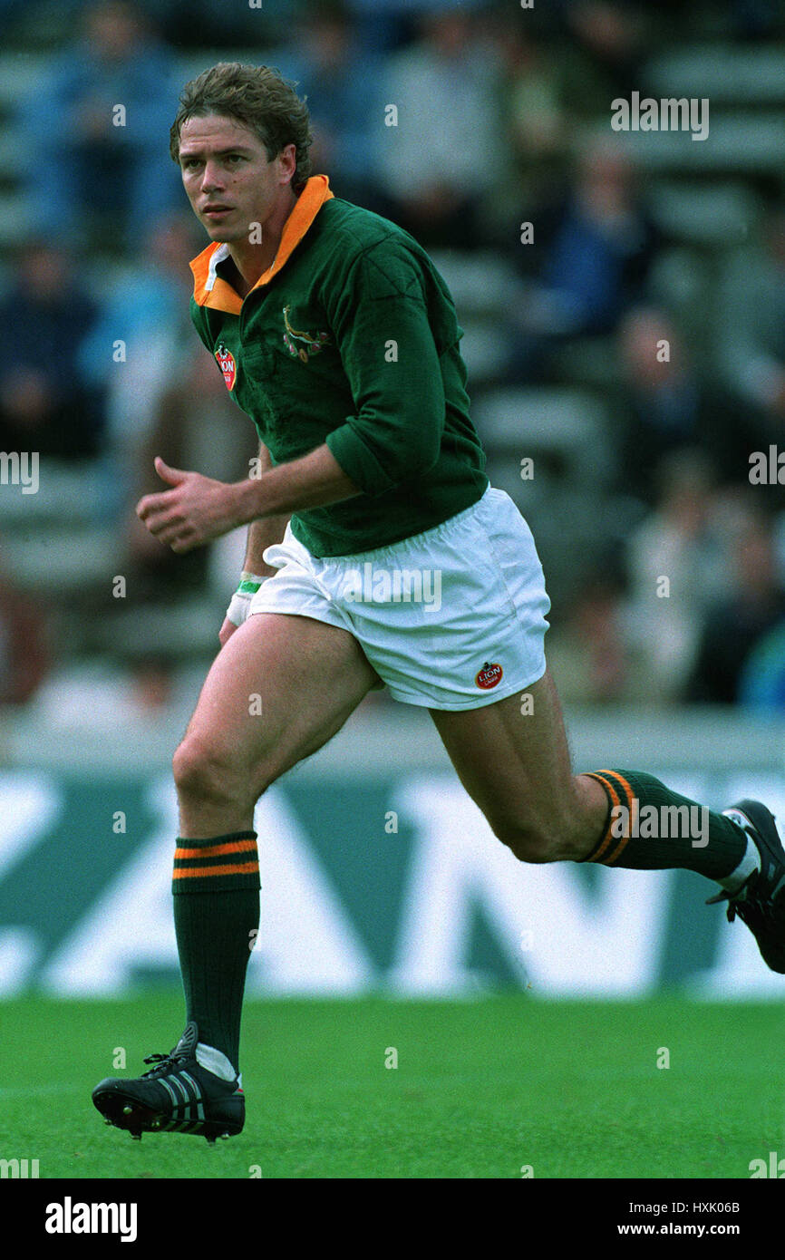 HUGH REECE-EDWARDS SOUTH AFRICA RU 05 October 1992 Stock Photo - Alamy