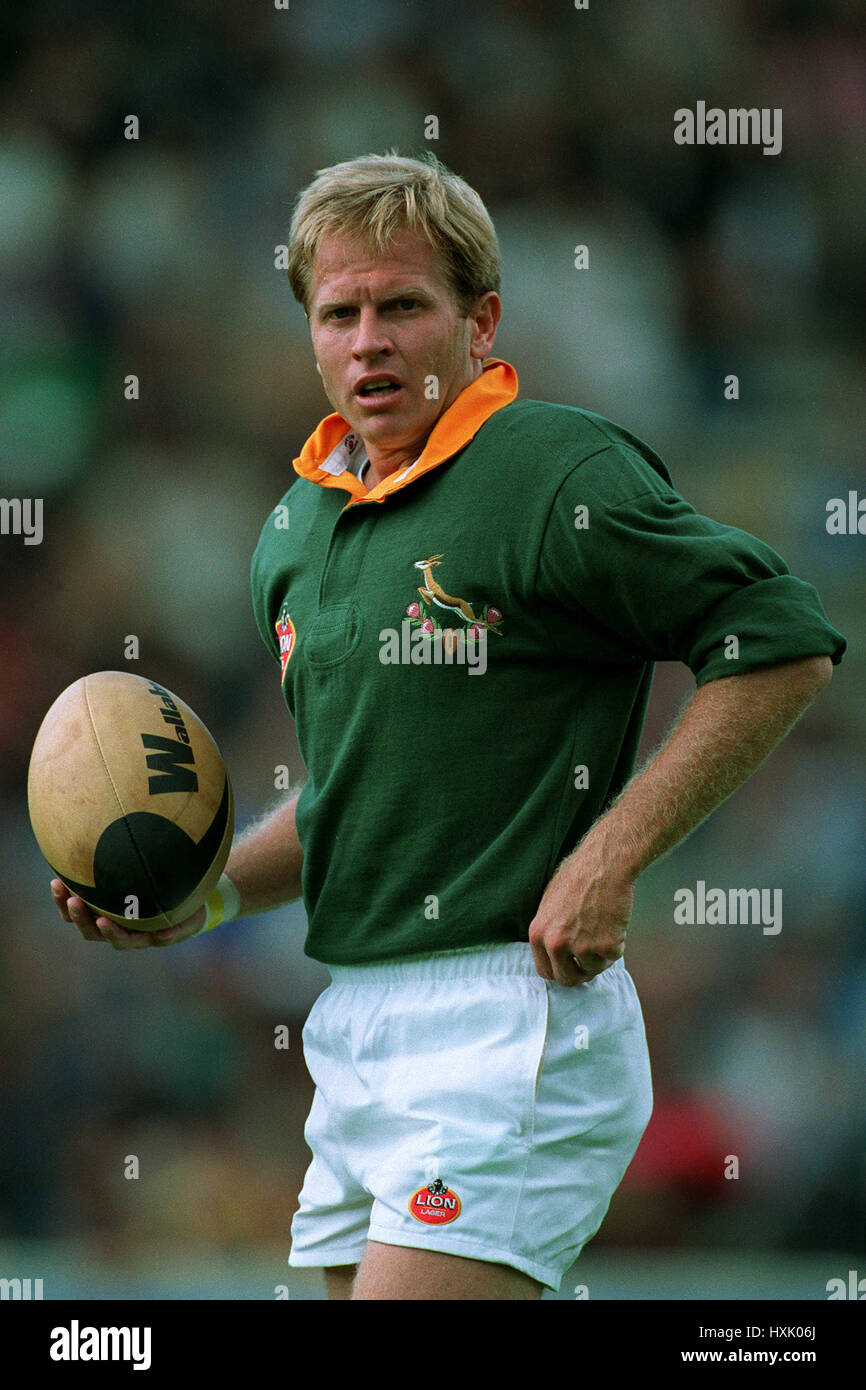 NAAS BOTHA SOUTH AFRICA RU 05 October 1992 Stock Photo - Alamy