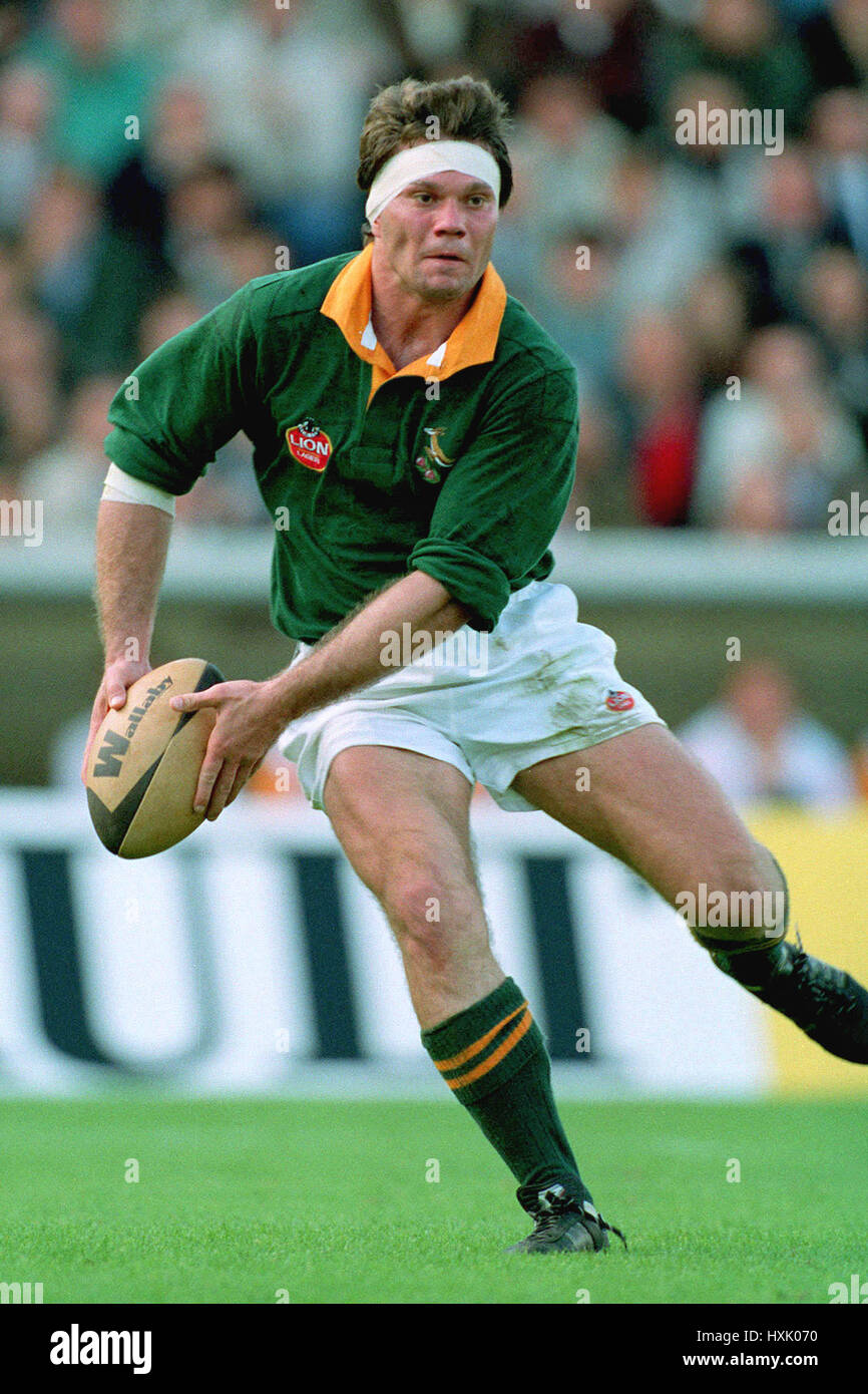 CHRISTIAAN PETRUS STRAUSS SOUTH AFRICA RU 05 October 1992 Stock Photo ...