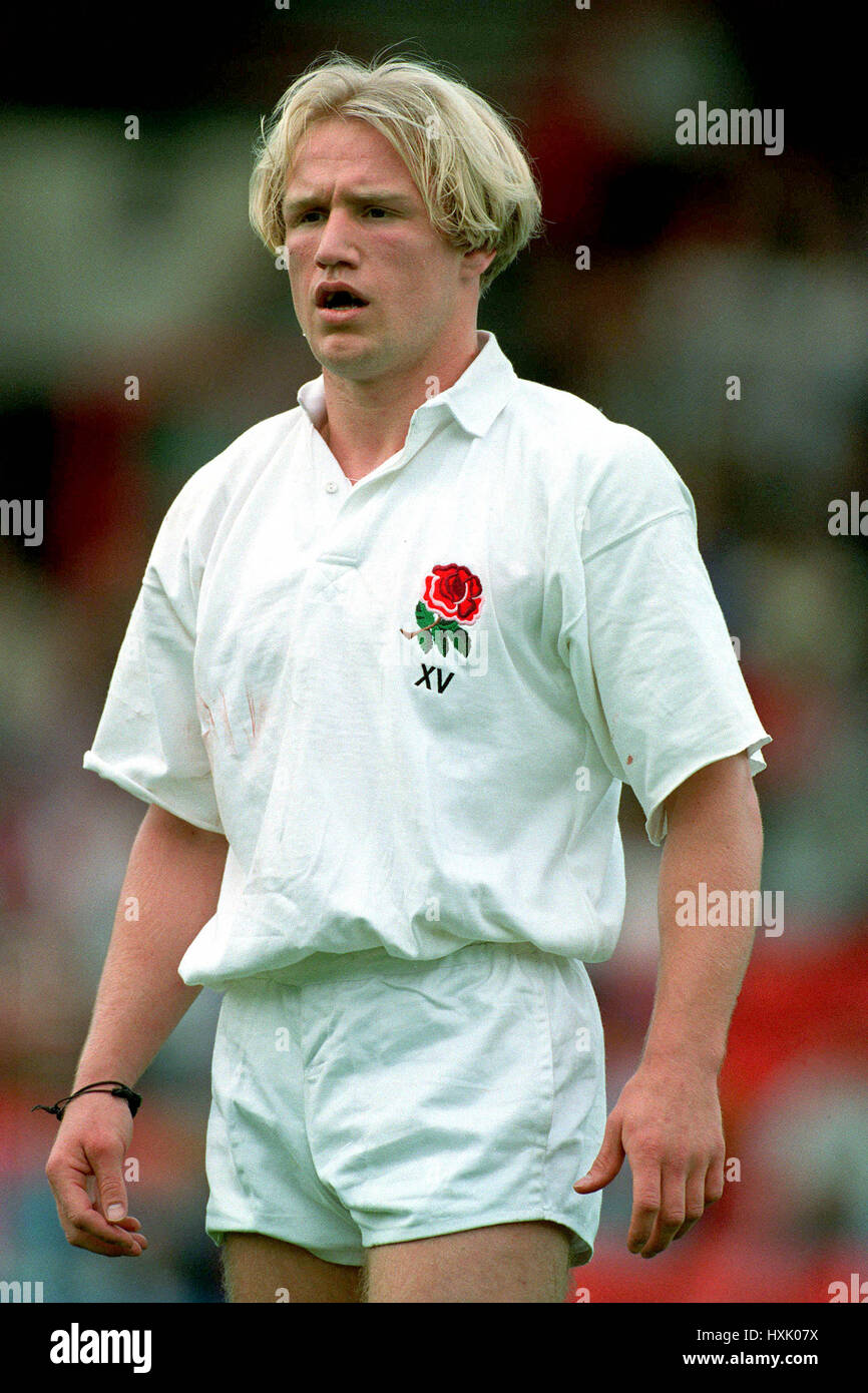 NEIL BACK ENGLAND & LEICESTER RU 07 September 1992 Stock Photo - Alamy