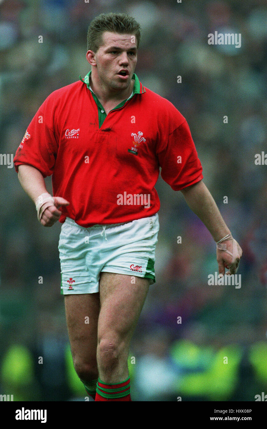 RICHARD WEBSTER WALES & SWANSEA RU 08 March 1992 Stock Photo - Alamy