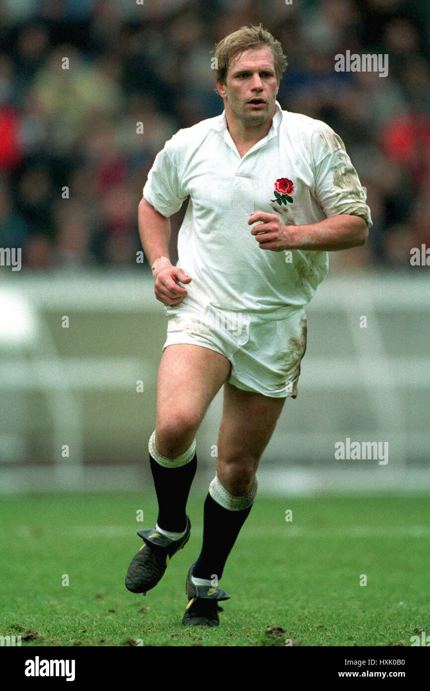 PETER WINTERBOTTOM ENGLAND & HARLEQUINS RU 17 February 1992 Stock Photo ...