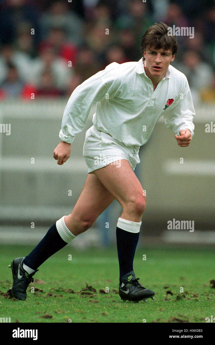 DAVID PEARS ENGLAND & HARLEQUINS RU 17 February 1992 Stock Photo - Alamy