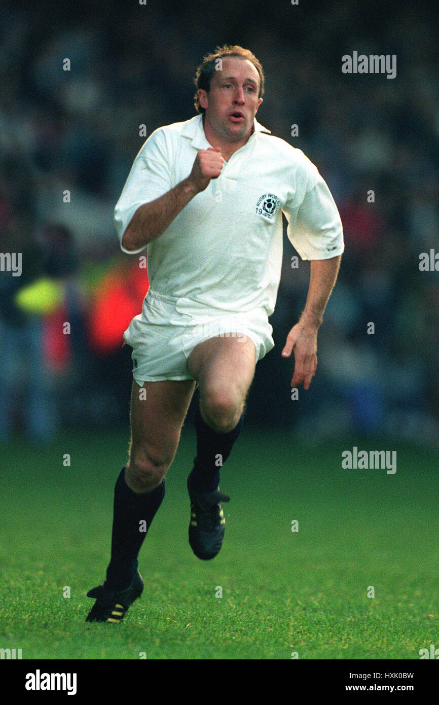 PETER DODS SCOTLAND & GALA RU 23 January 1992 Stock Photo - Alamy