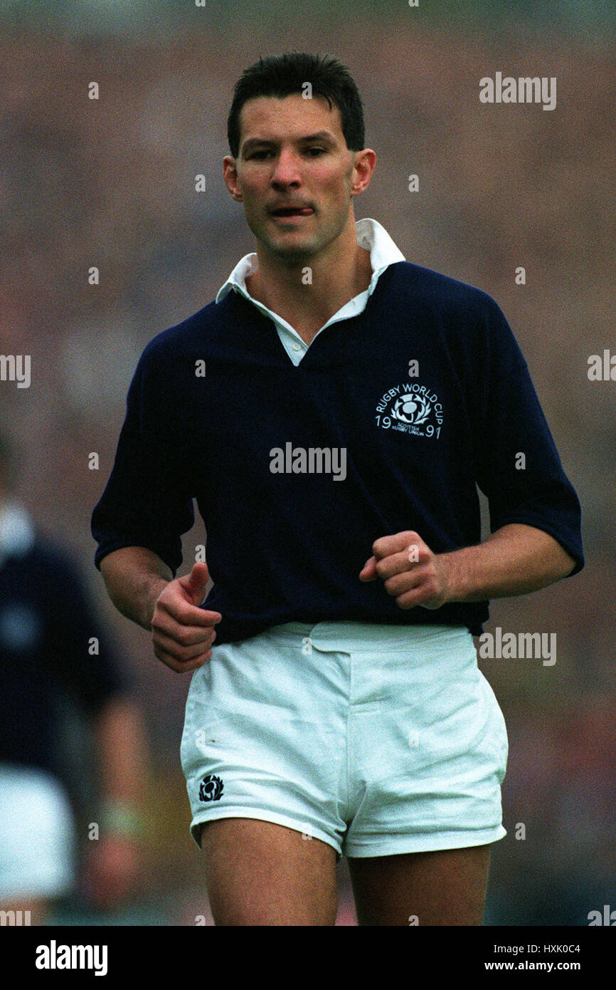 SEAN LINEEN SCOTLAND & BOROUGHMUIR RU 17 January 1992 Stock Photo - Alamy