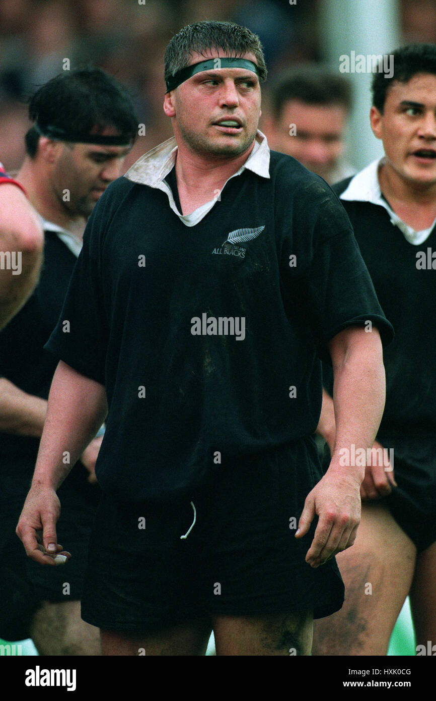 GRAHAM PURVIS NEW ZEALAND RU 08 January 1992 Stock Photo - Alamy