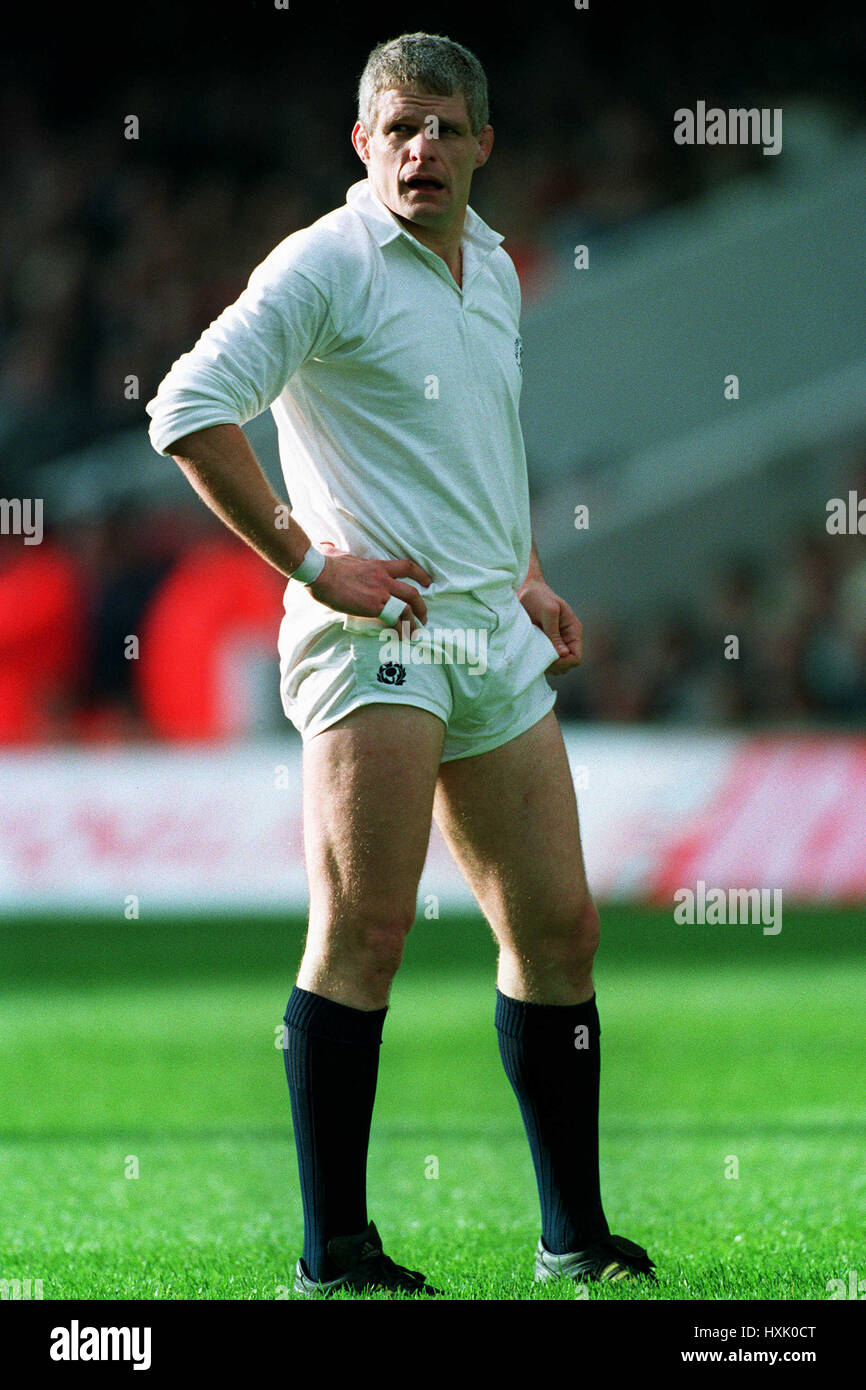 FINLAY CALDER SCOTLAND & STEWARTS MELVILLE 16 December 1991 Stock Photo ...