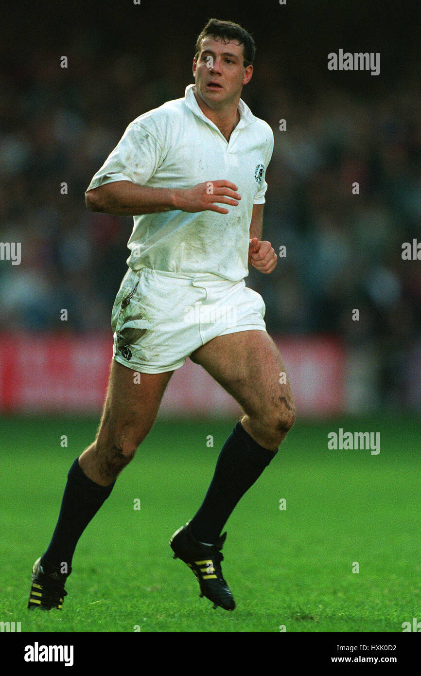 SCOTT HASTINGS SCOTLAND & WATSONIANS RU 16 December 1991 Stock Photo ...