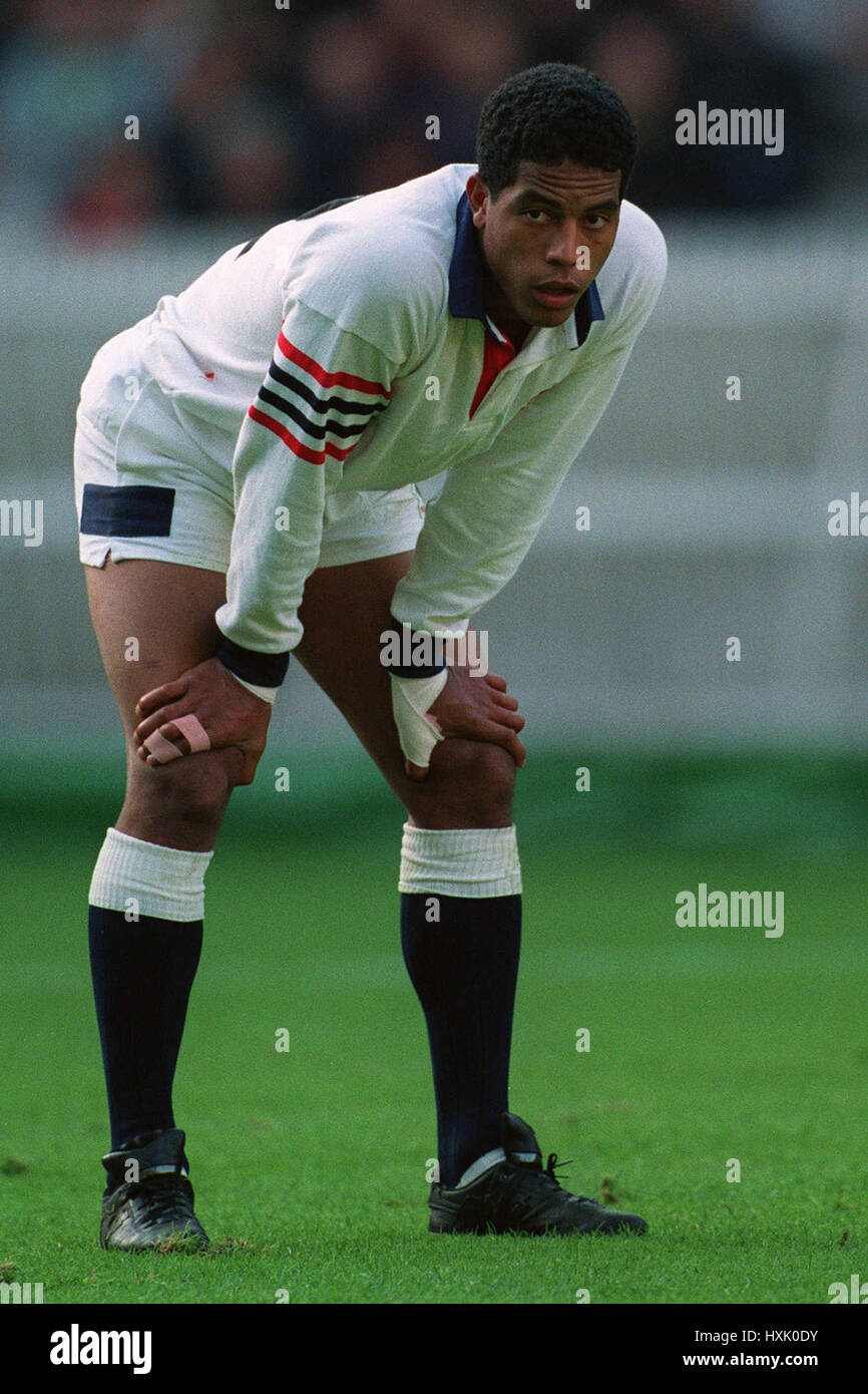 JEREMY GUSCOTT ENGLAND & BATH RU 22 October 1991 Stock Photo - Alamy