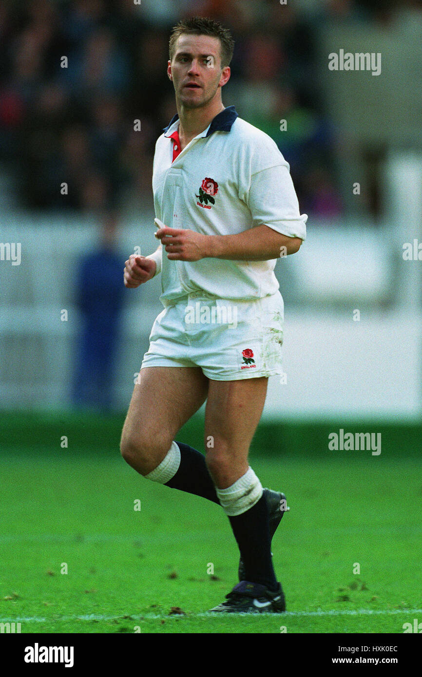 NIGEL HESLOP ENGLAND & ORRELL RU 22 October 1991 Stock Photo - Alamy