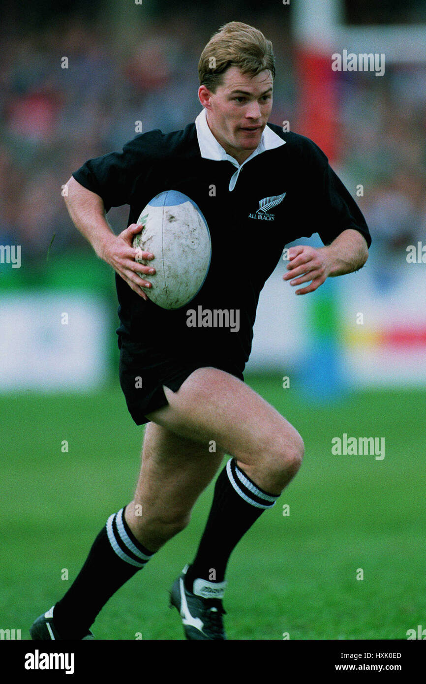 JON PRESTON NEW ZEALAND RU 14 October 1991 Stock Photo - Alamy