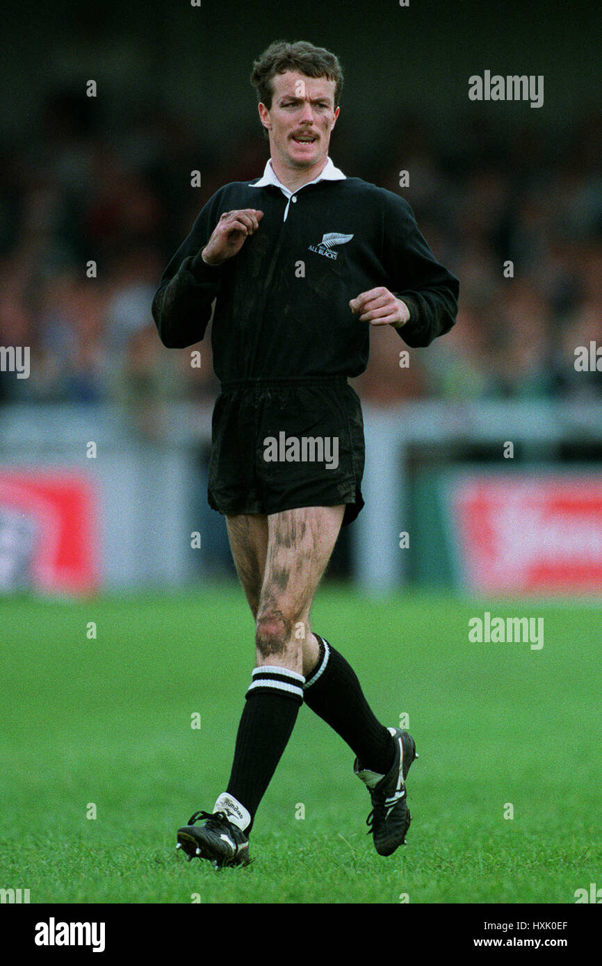 TERRY WRIGHT NEW ZEALAND RU 14 October 1991 Stock Photo - Alamy