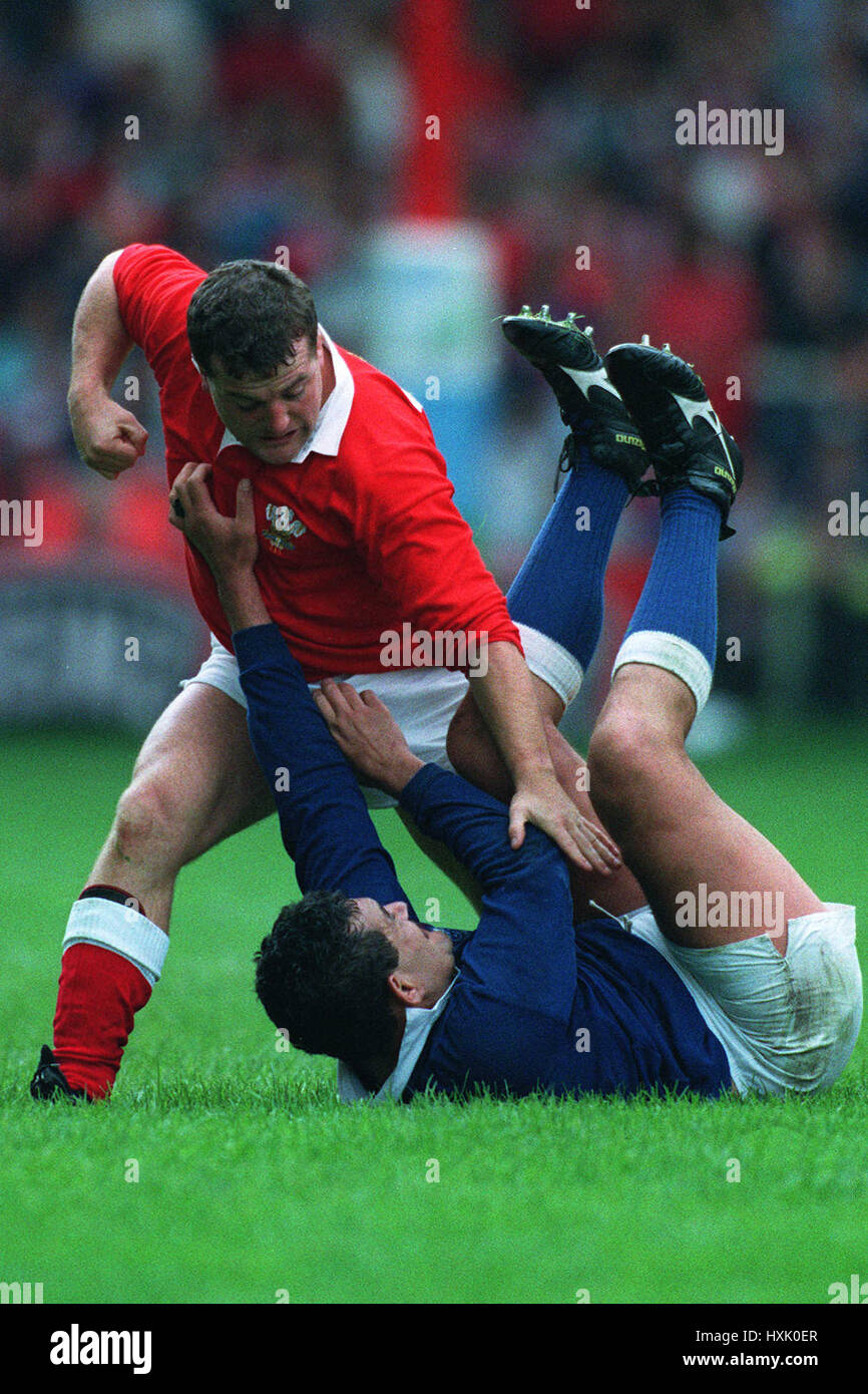 RICHARD WEBSTER & FRANC BUNCE WALES V WEST SAMOA RU 14 October 1991 ...