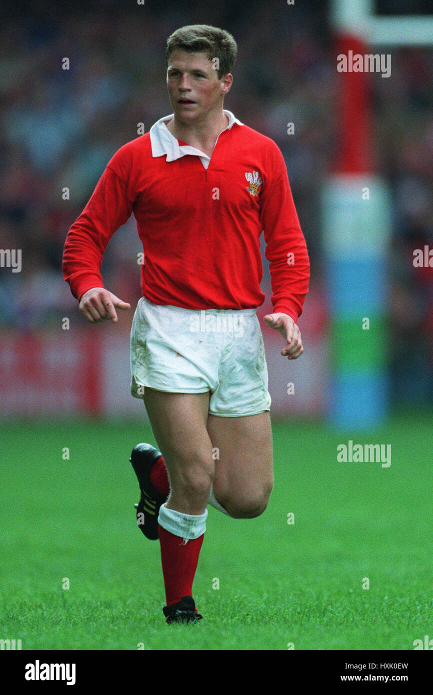 SCOTT GIBBS WALES & NEATH RU 01 November 1991 Stock Photo - Alamy