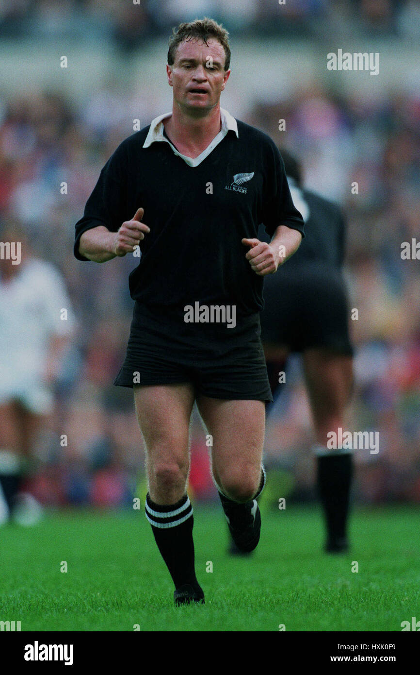 GRANT FOX NEW ZEALAND RU 14 October 1991 Stock Photo - Alamy