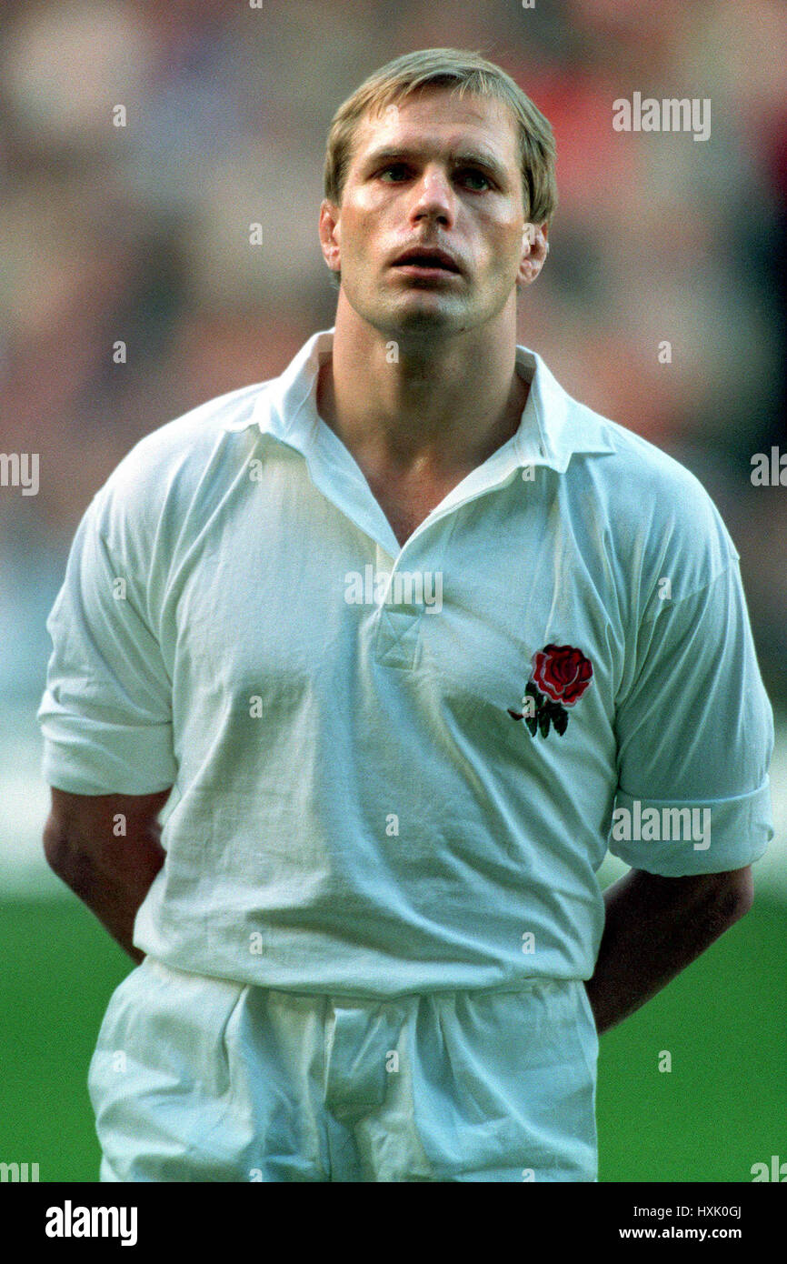 PETER WINTERBOTTOM ENGLAND & HARLEQUINS RU 19 January 1991 Stock Photo ...