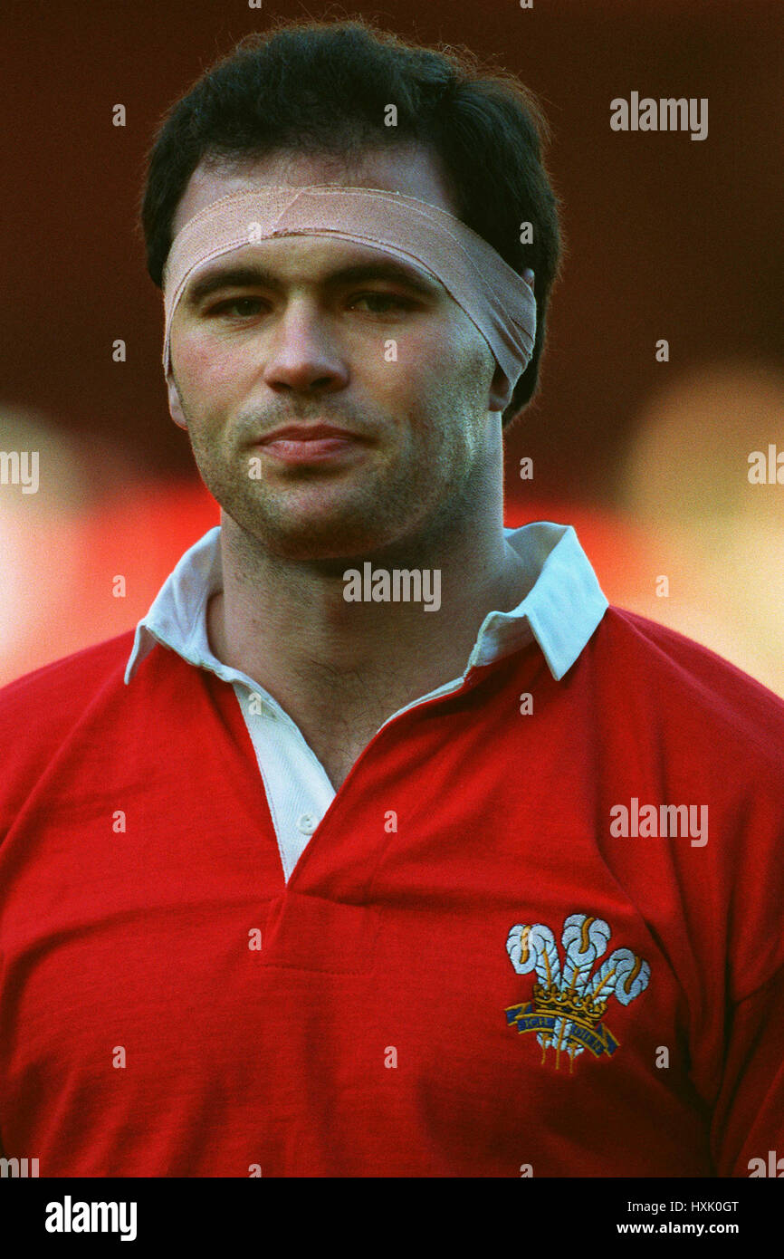 ALUN CARTER WALES & NEPORT 02 February 1991 Stock Photo - Alamy