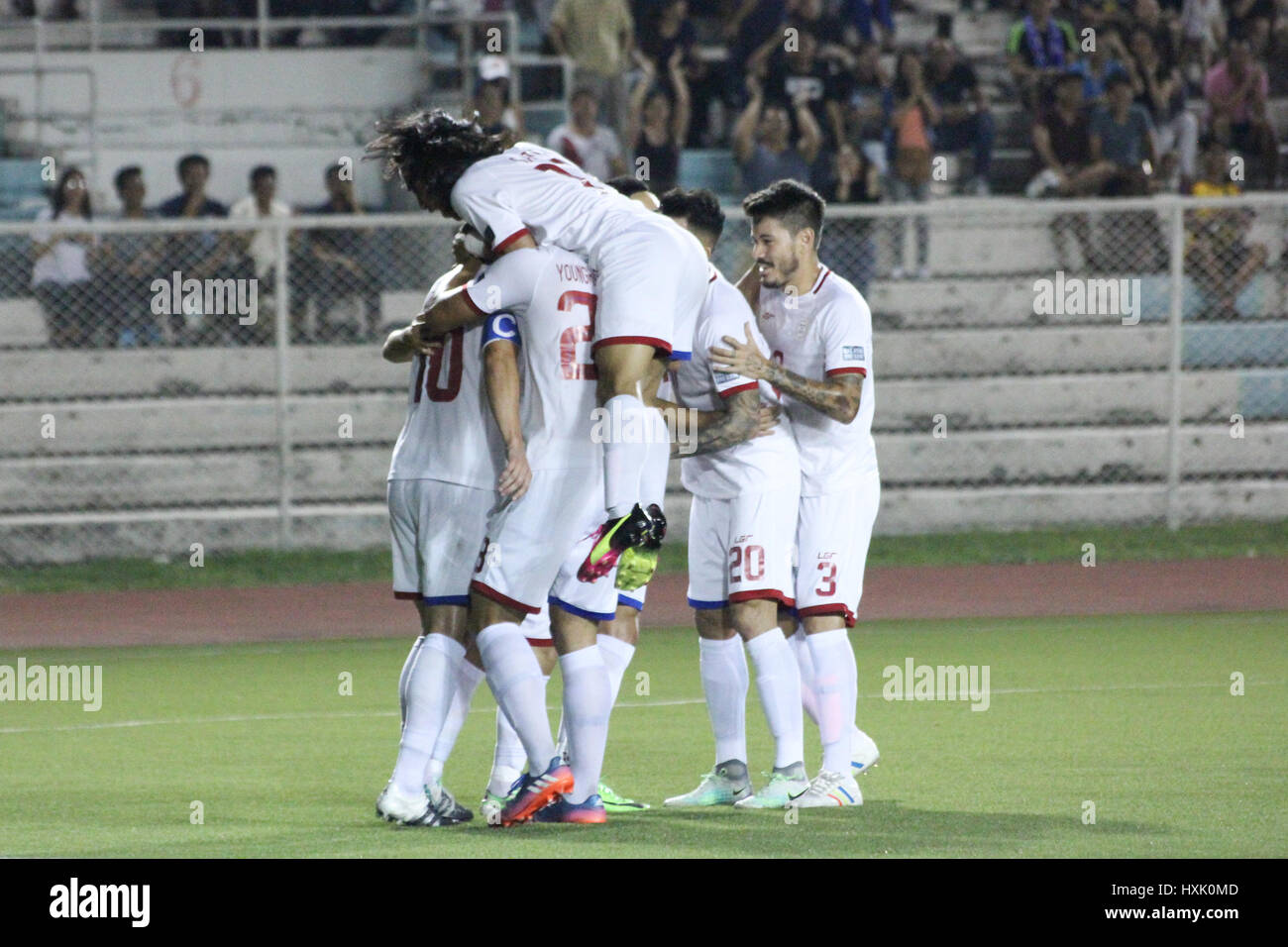Manila, Philippines. 28th Mar, 2017. Players from the Philippines ...
