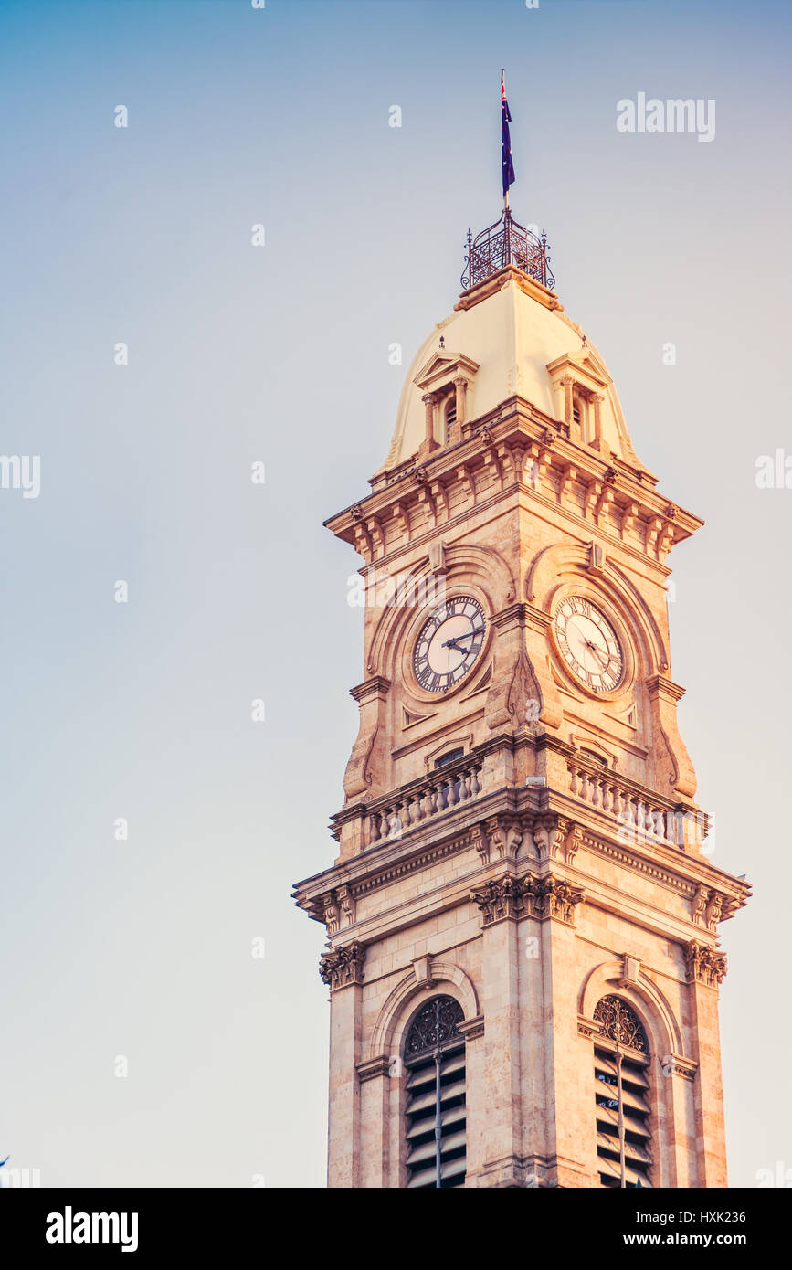 Adelaide GPO Post Shop with tower bell located at Victoria Square in ...