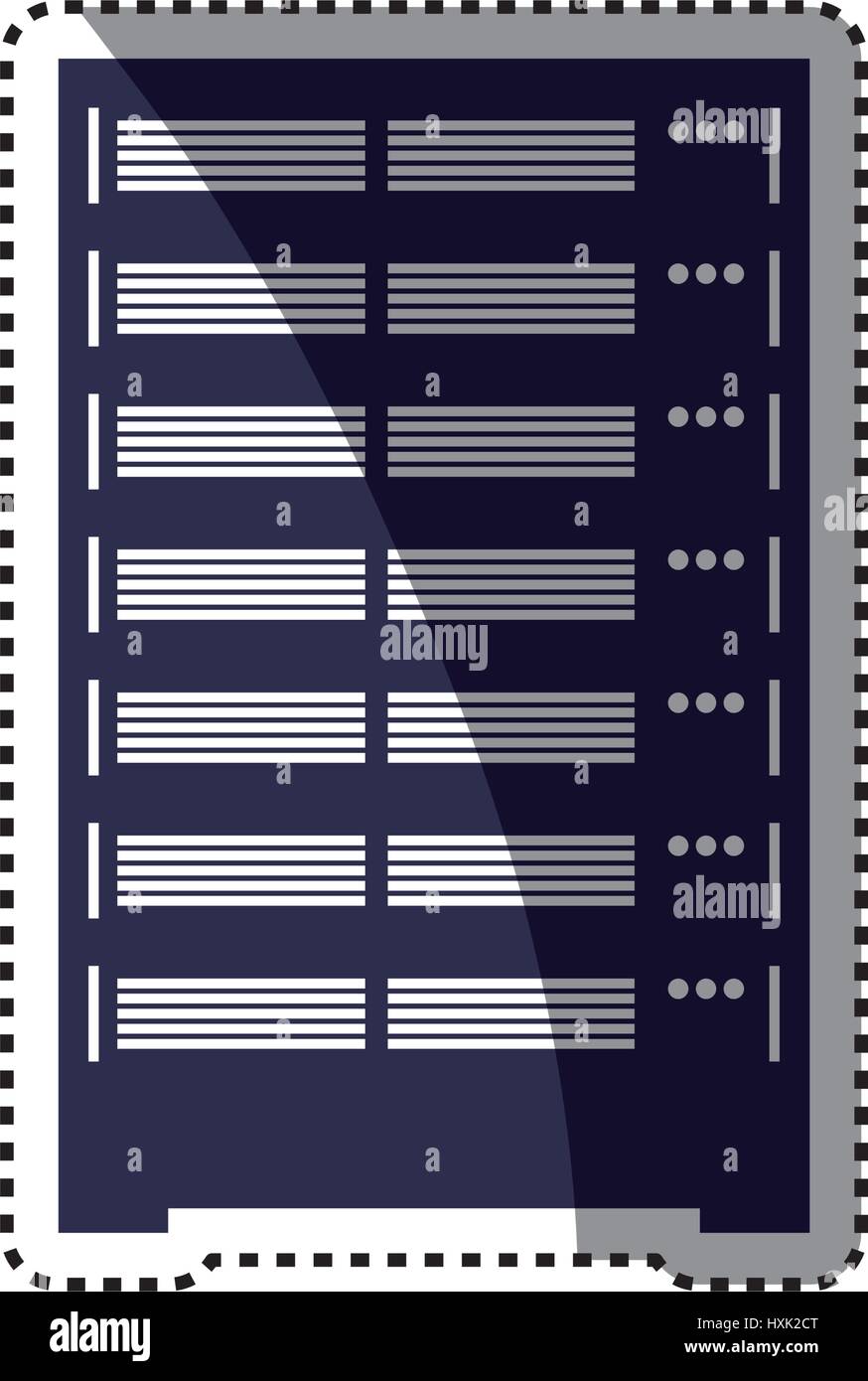 Storage database computer Stock Vector Image & Art - Alamy