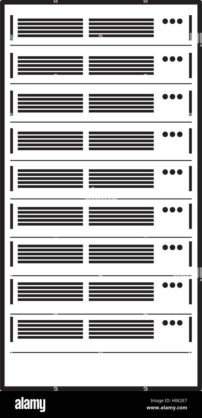 Storage database computer Stock Vector Image & Art - Alamy