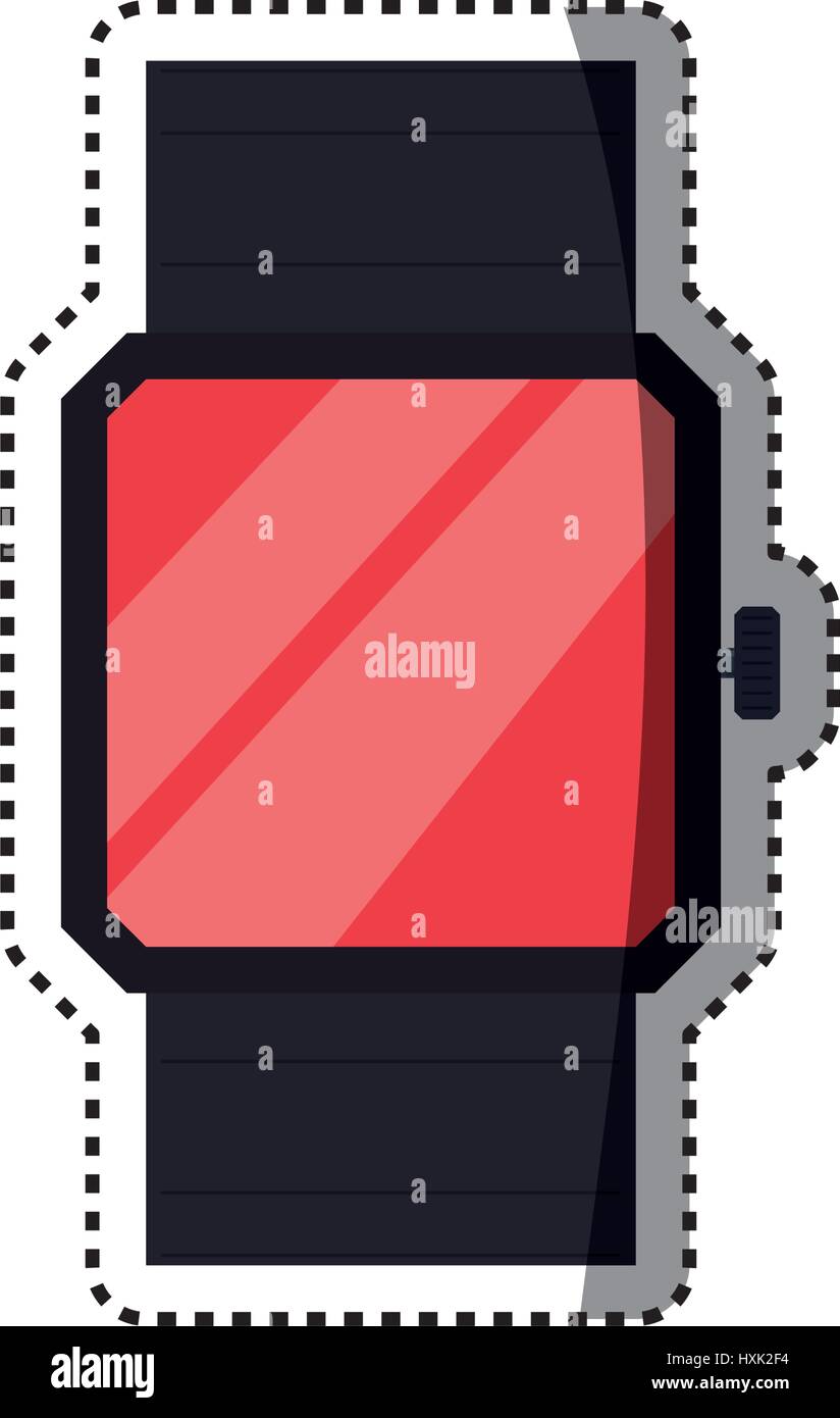 Smart watch technology Stock Vector Image & Art - Alamy