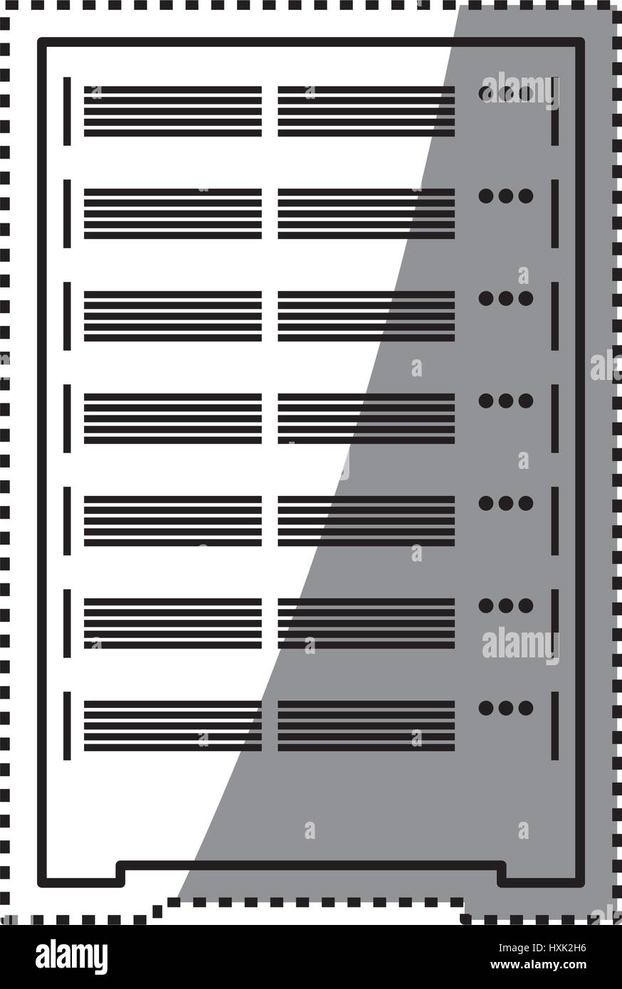 Storage database computer Stock Vector Image & Art - Alamy
